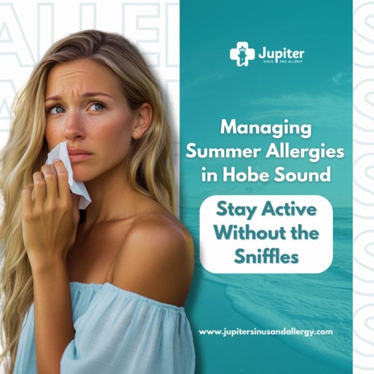 Tips for Managing Summer Allergies in Hobe Sound